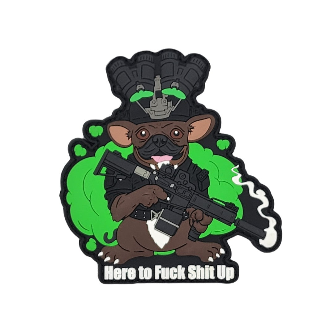 Gigi the Tactical Frenchie – ISGC Patch Club